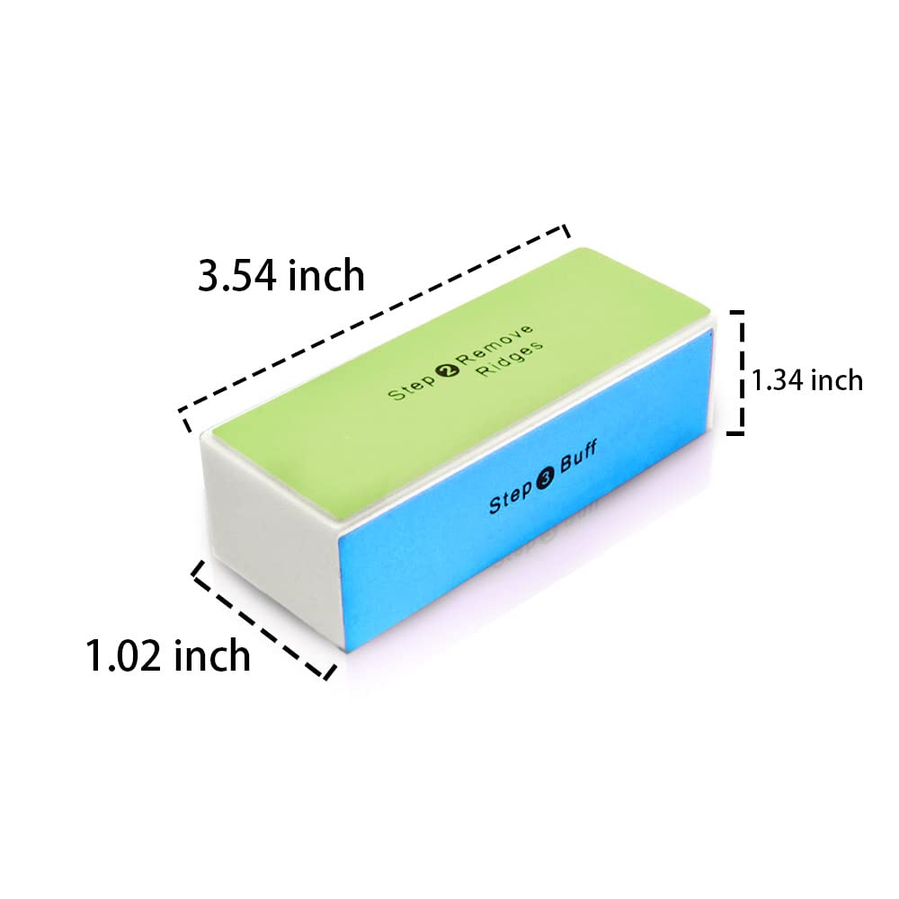 4 Way Shiny Block / 4 Step Buffing Block Shine Nail Buffer ...