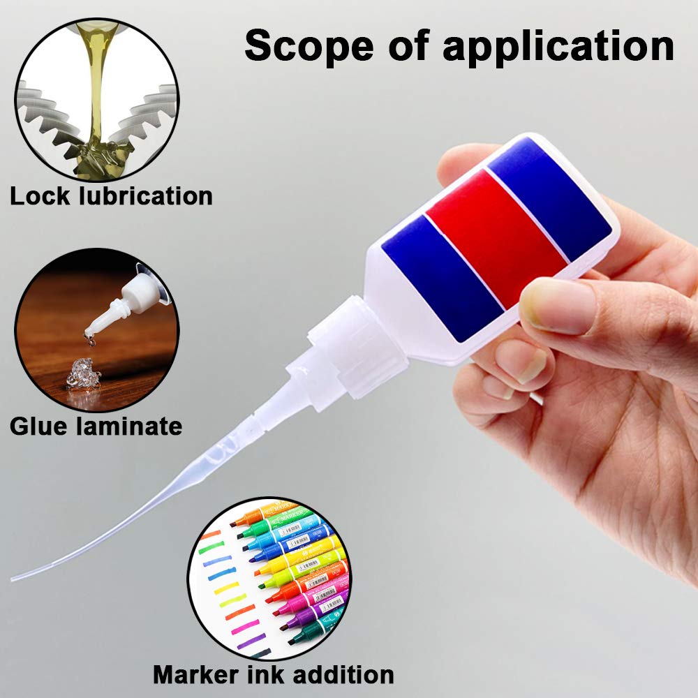 PAGOW Glue Micro Tips, 100 PCS Precision Micro-Tips, Glue Extender ...