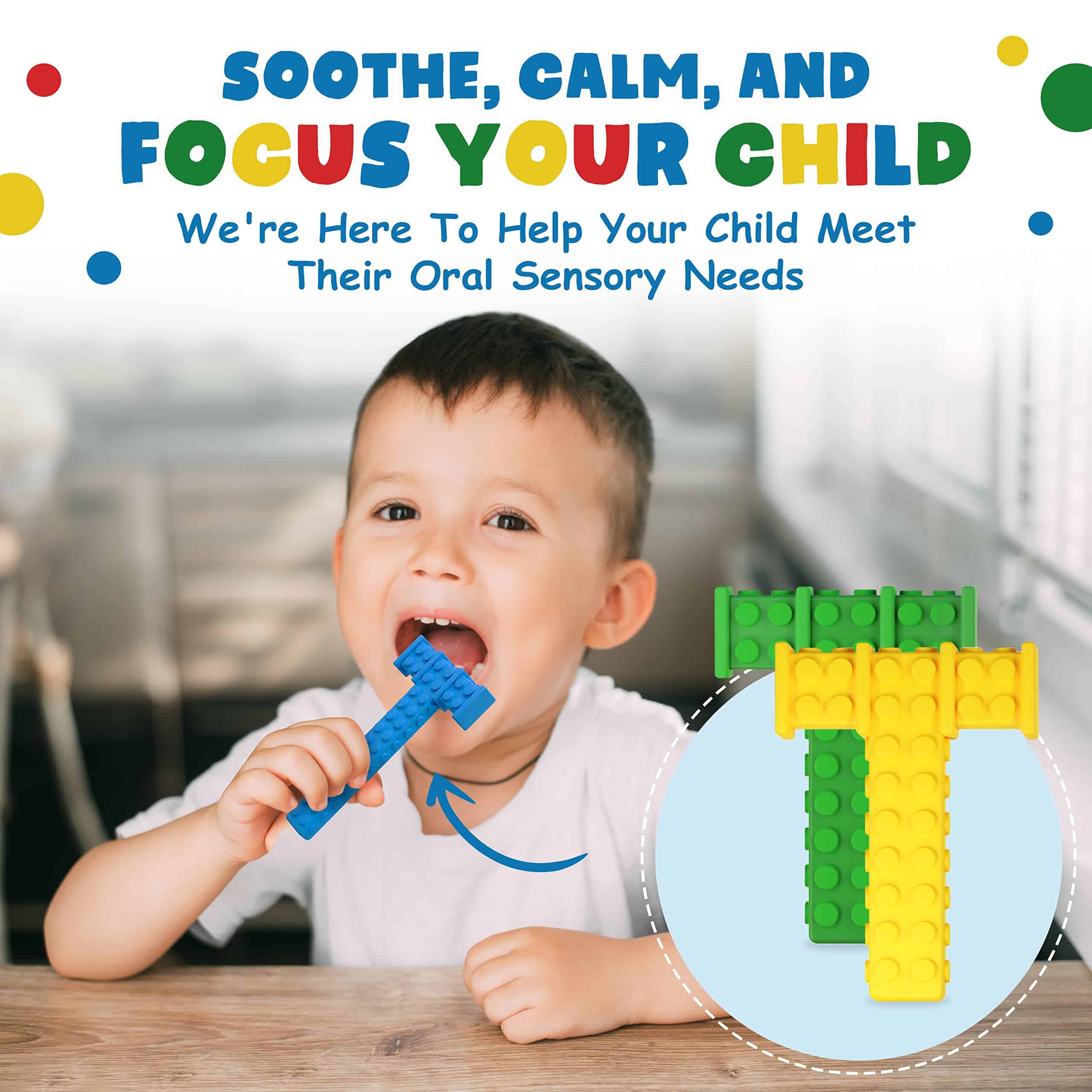 Lull Kids Chewy Tubes Oral Motor Tool – Sensory Toys for Autistic ...