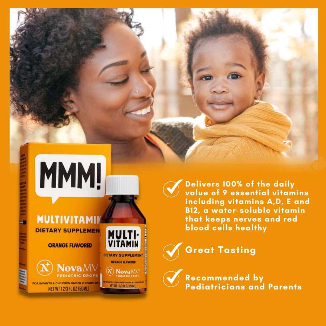 NovaFerrum MMM | Multivitamin for Kids, Infants and Toddlers | Vitamin ...