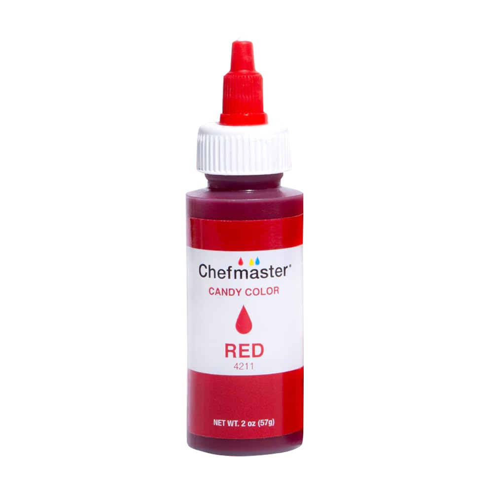 Chefmaster Liquid Candy Color, 2-Ounce, Red – Buyround2earth.com